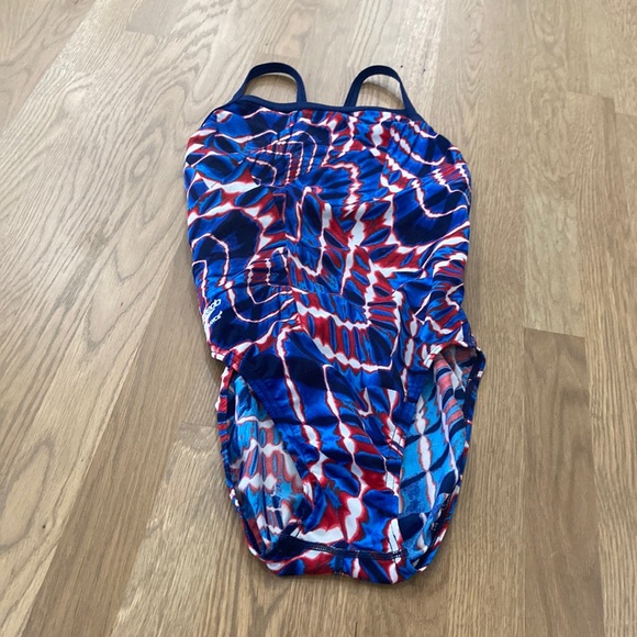 Speedo | Swim | Speedo Endurance Plus Womens Red White And Blue One ...